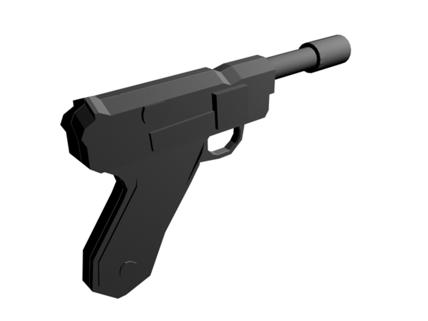 3d Model Luger