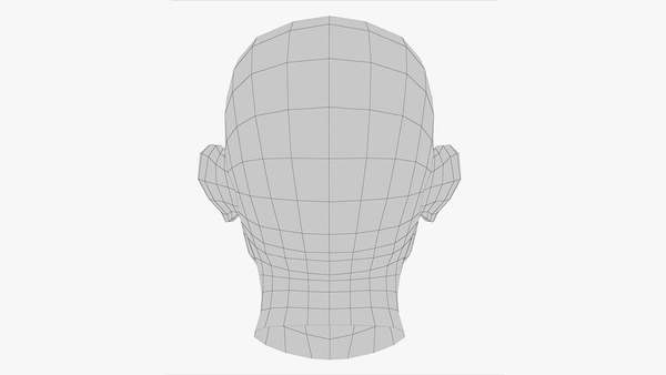 modelo 3d Cabeza de dibujos animados anime - TurboSquid 2098506