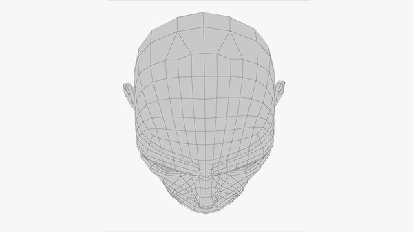 modelo 3d Cabeza de dibujos animados anime - TurboSquid 2098506