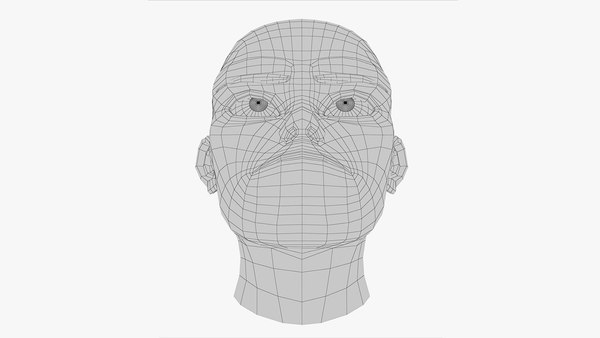 modelo 3d Cabeza de dibujos animados anime - TurboSquid 2098506