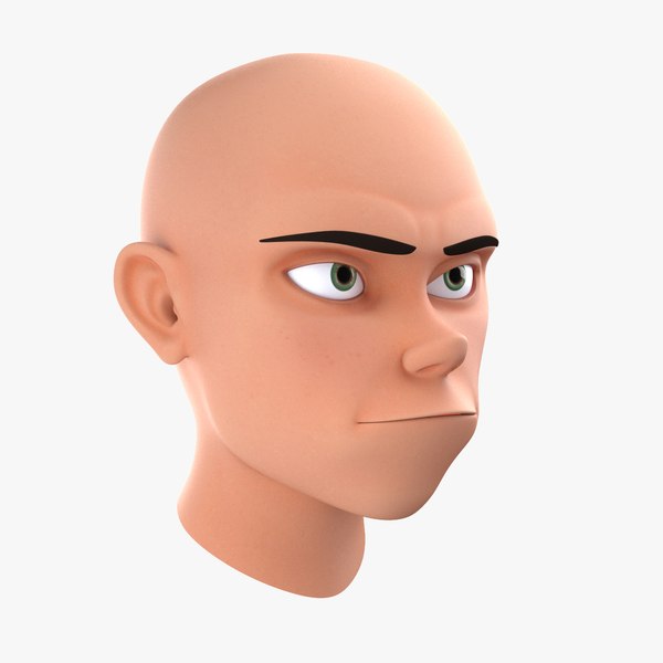 Cartoon Head 3D Models for Download | TurboSquid