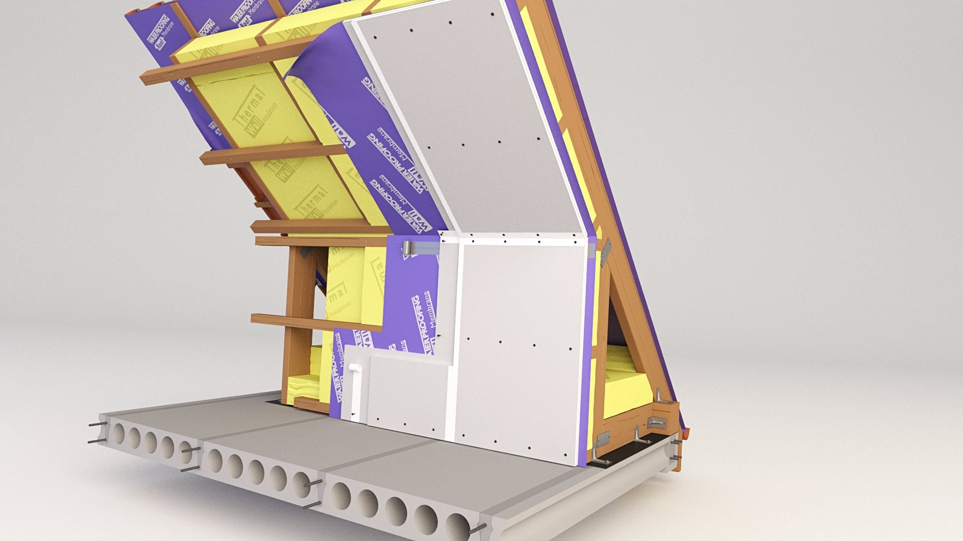 Thermal Insulation Profiles 3D Model - TurboSquid 1529203