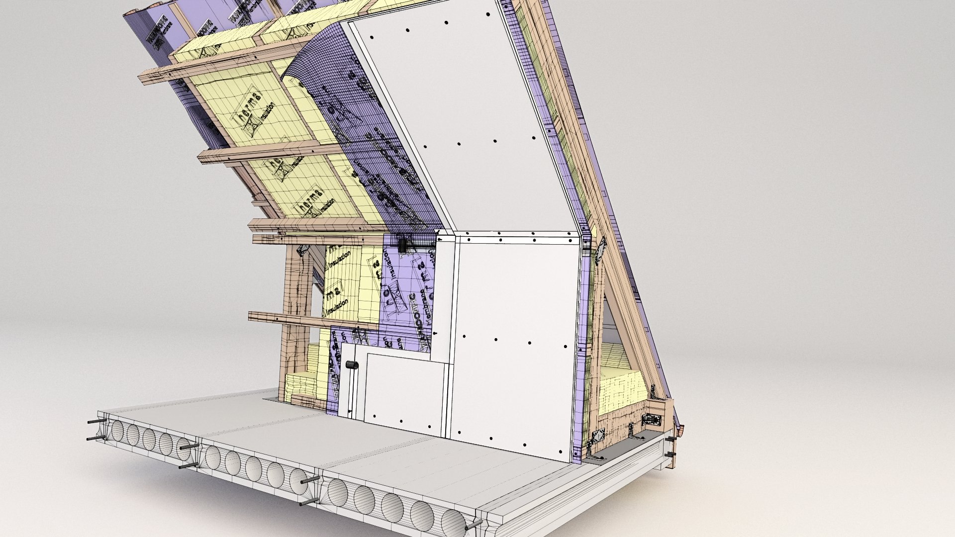 Thermal Insulation Profiles 3D Model - TurboSquid 1529203
