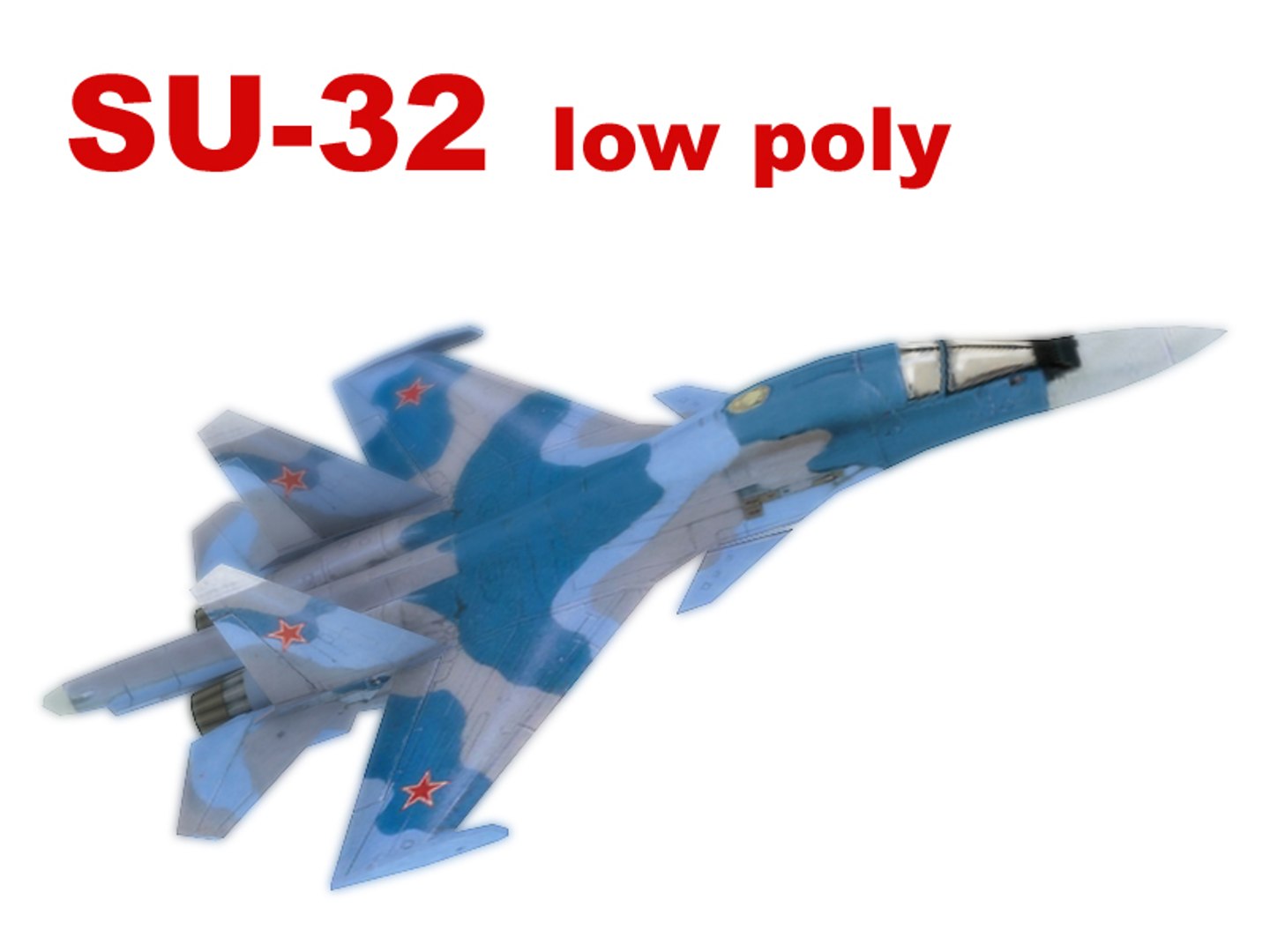 3ds Sukhoi Su-32 34 Fighter