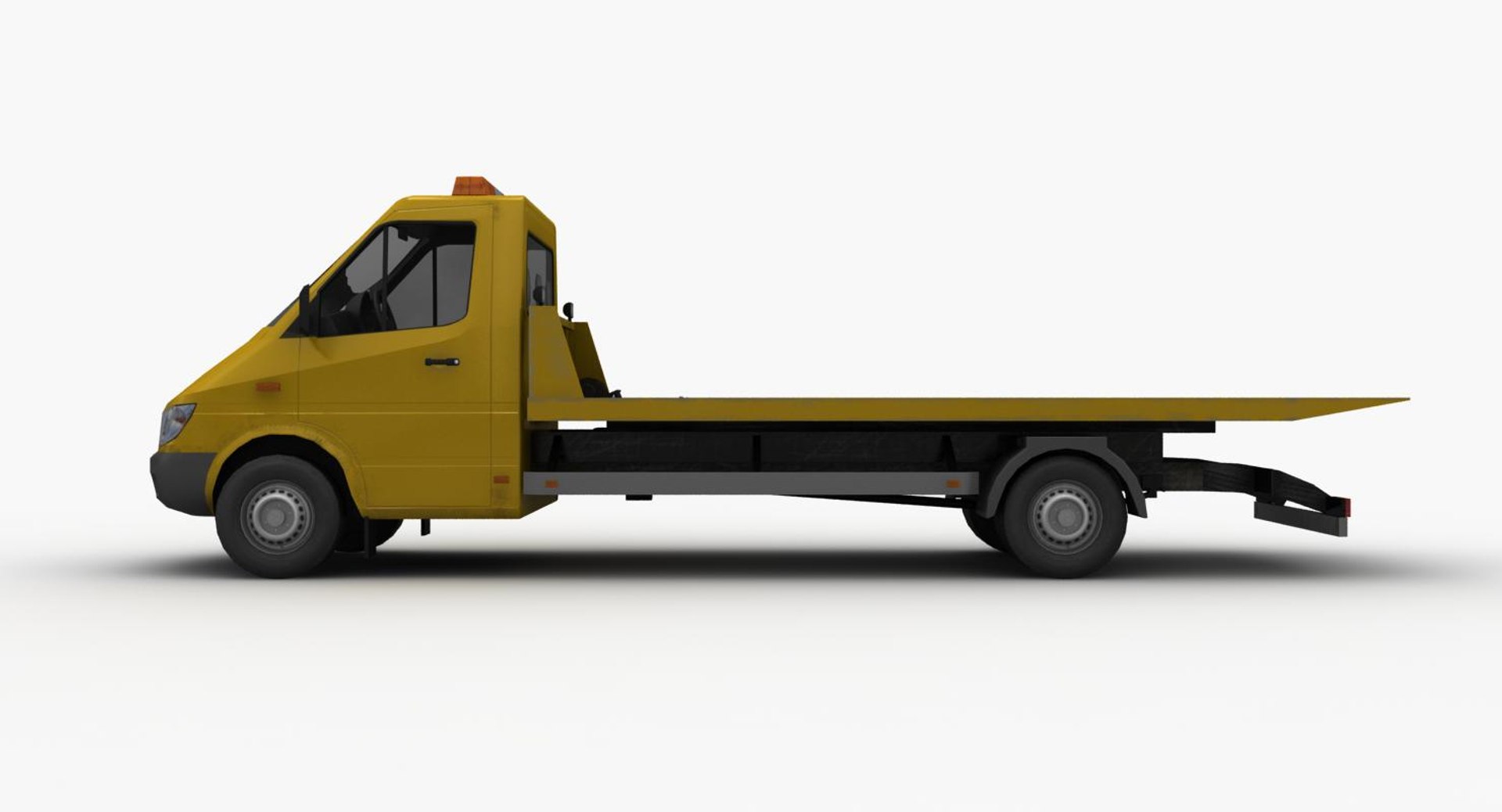 3d Model Mercedes Sprinter Tow Truck