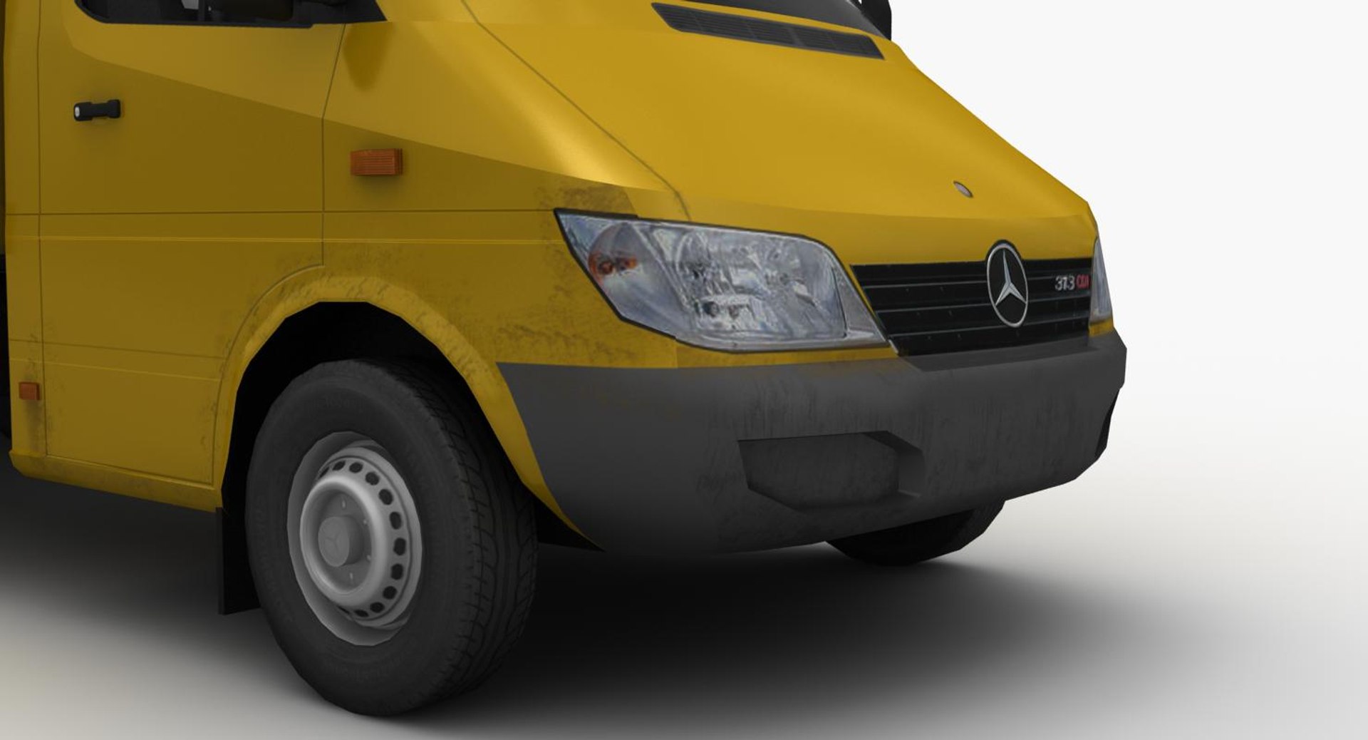 3d Model Mercedes Sprinter Tow Truck