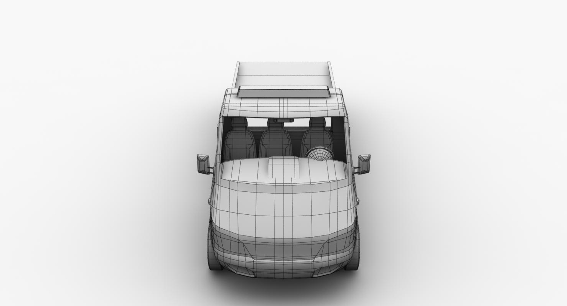 3d Model Mercedes Sprinter Tow Truck