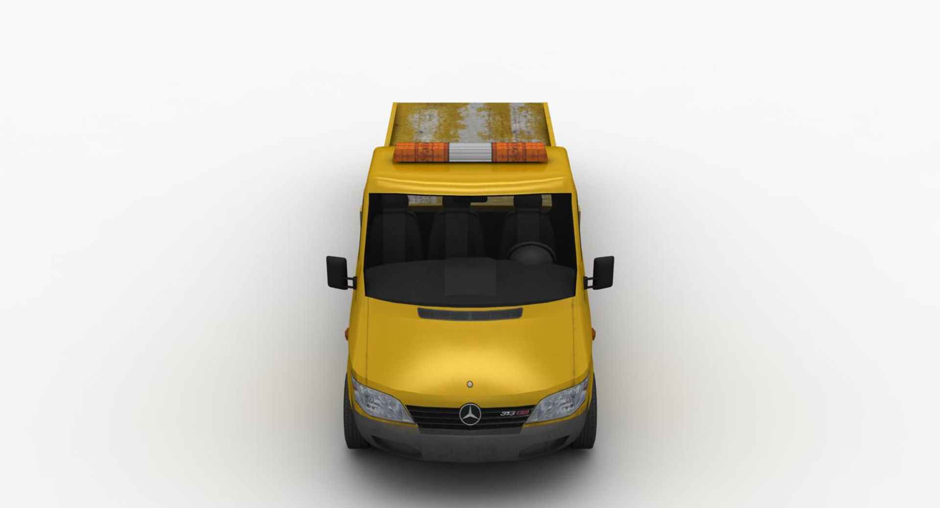 3d Model Mercedes Sprinter Tow Truck