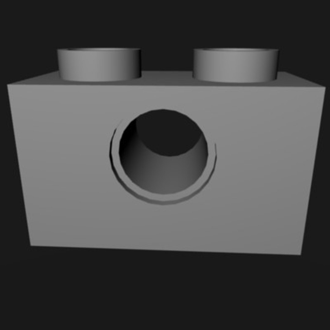 Lego Brick 3d Model