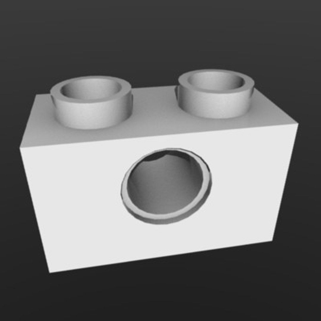 Lego Brick 3d Model