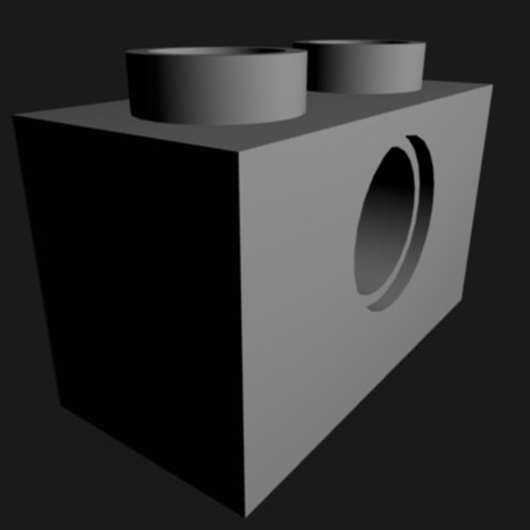 Lego Brick 3d Model