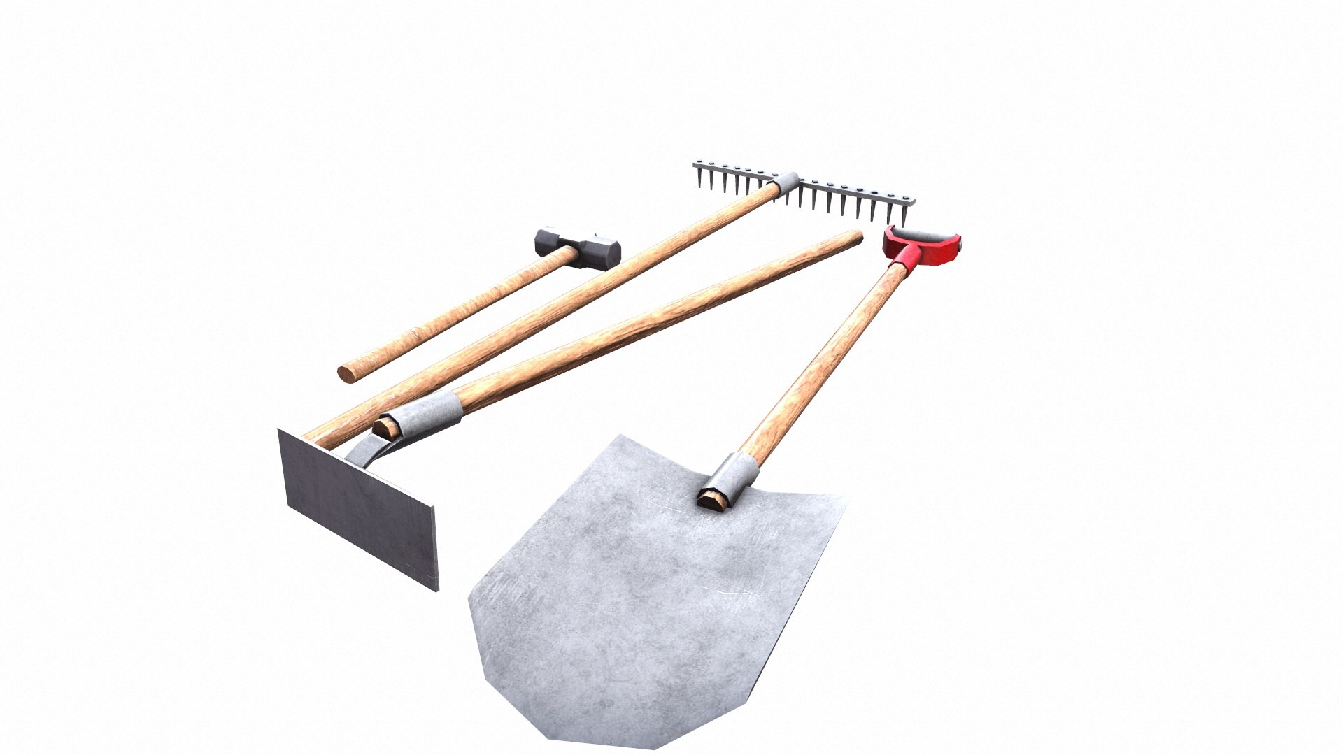 3D Roman Construction Tools Model - TurboSquid 2326357