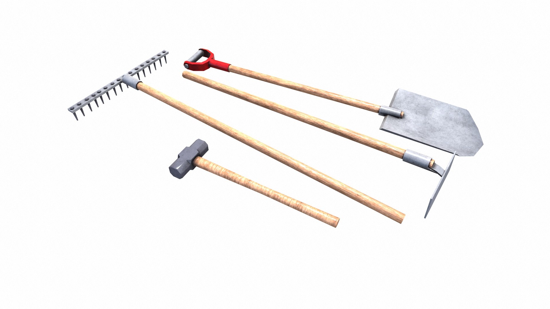 3D Roman Construction Tools Model - TurboSquid 2326357
