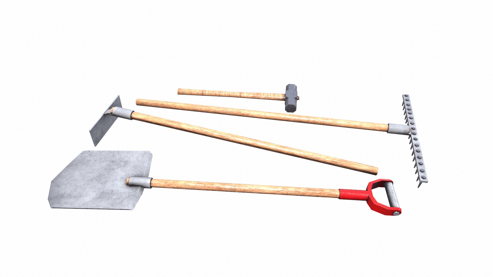 3D Roman Construction Tools Model - TurboSquid 2326357