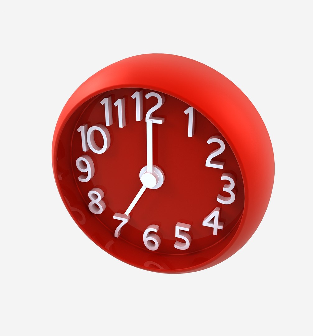 max clock red