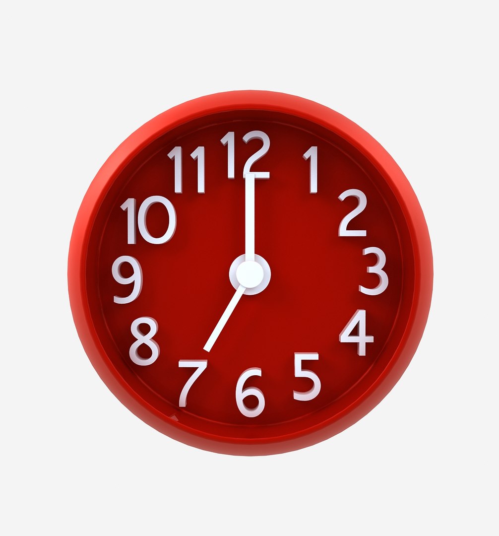 max clock red