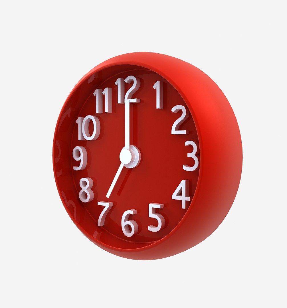 max clock red