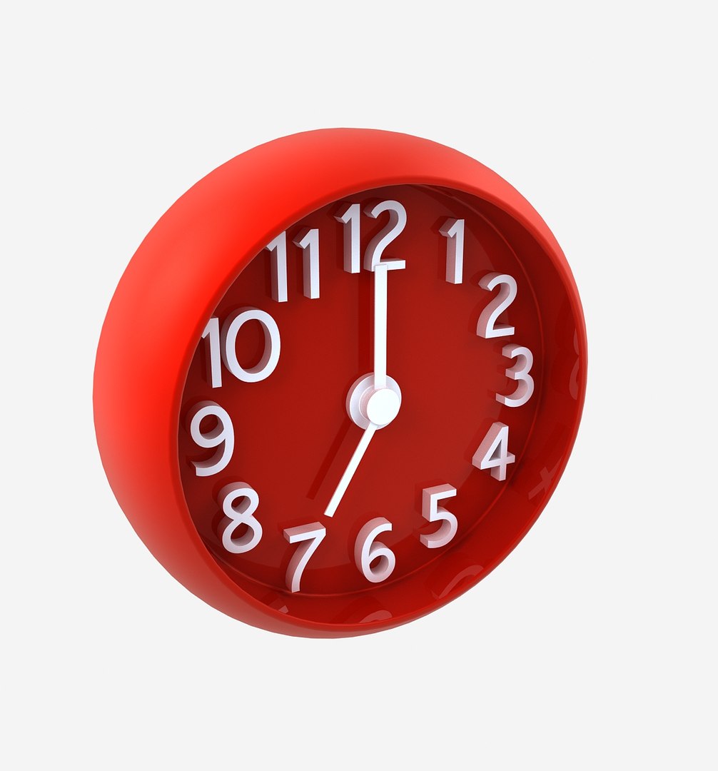 max clock red