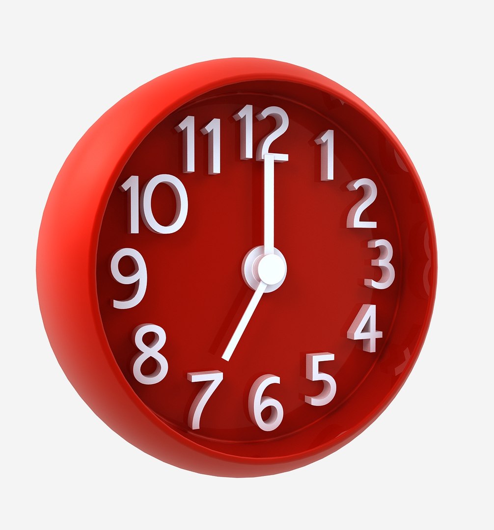 max clock red