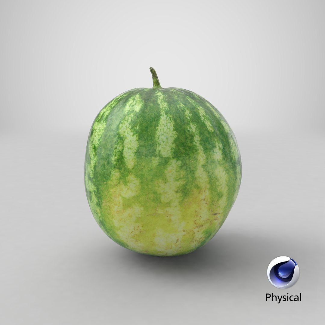 Watermelon 03 3D model - TurboSquid 1530122