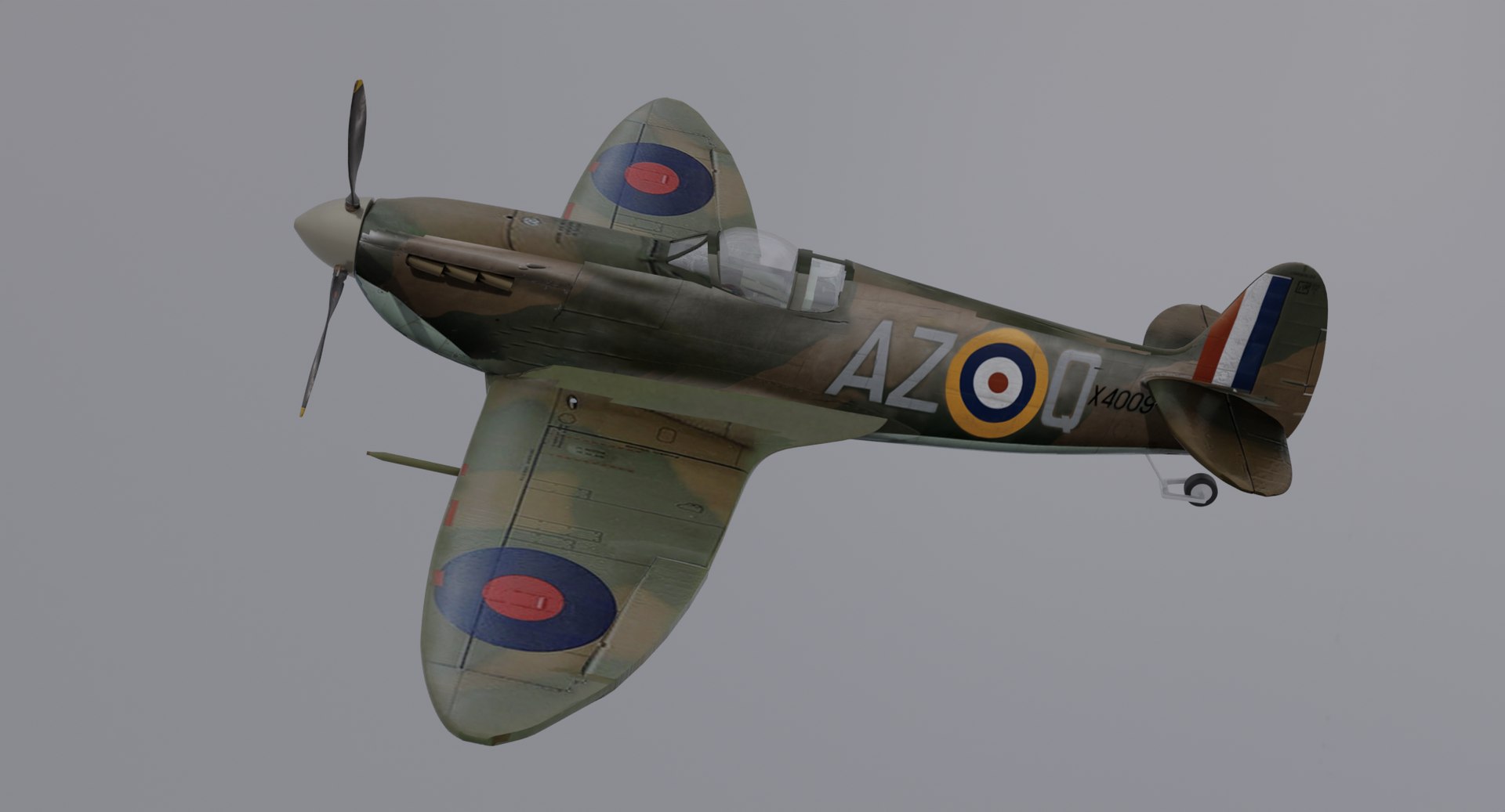 3D World War 2 Spitfire - TurboSquid 2104988
