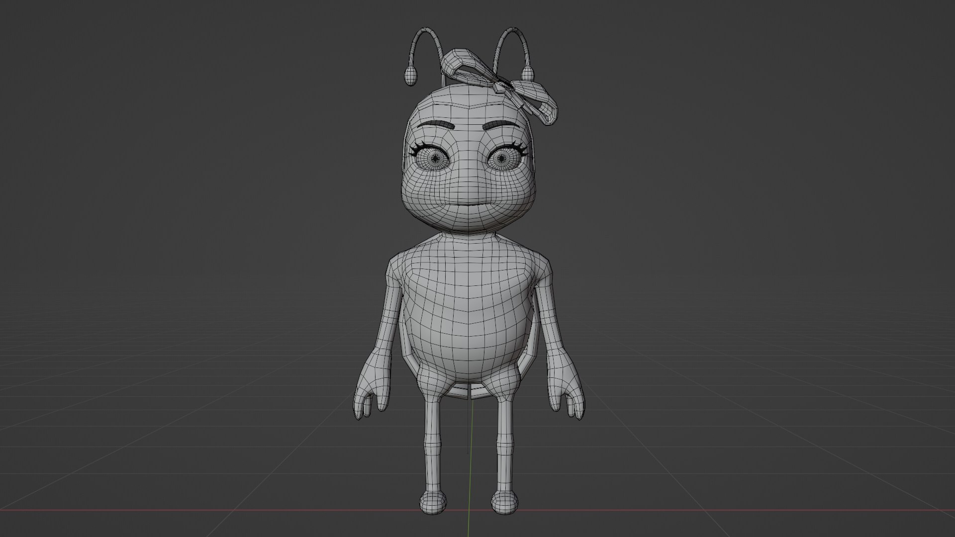 Cute Stylized Pink Blue Purple Ladybug Fully Rigged 3D Model ...