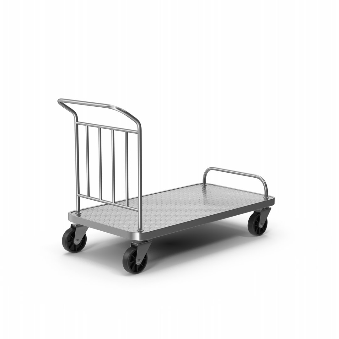3D Roller Handcart Model - TurboSquid 2184867