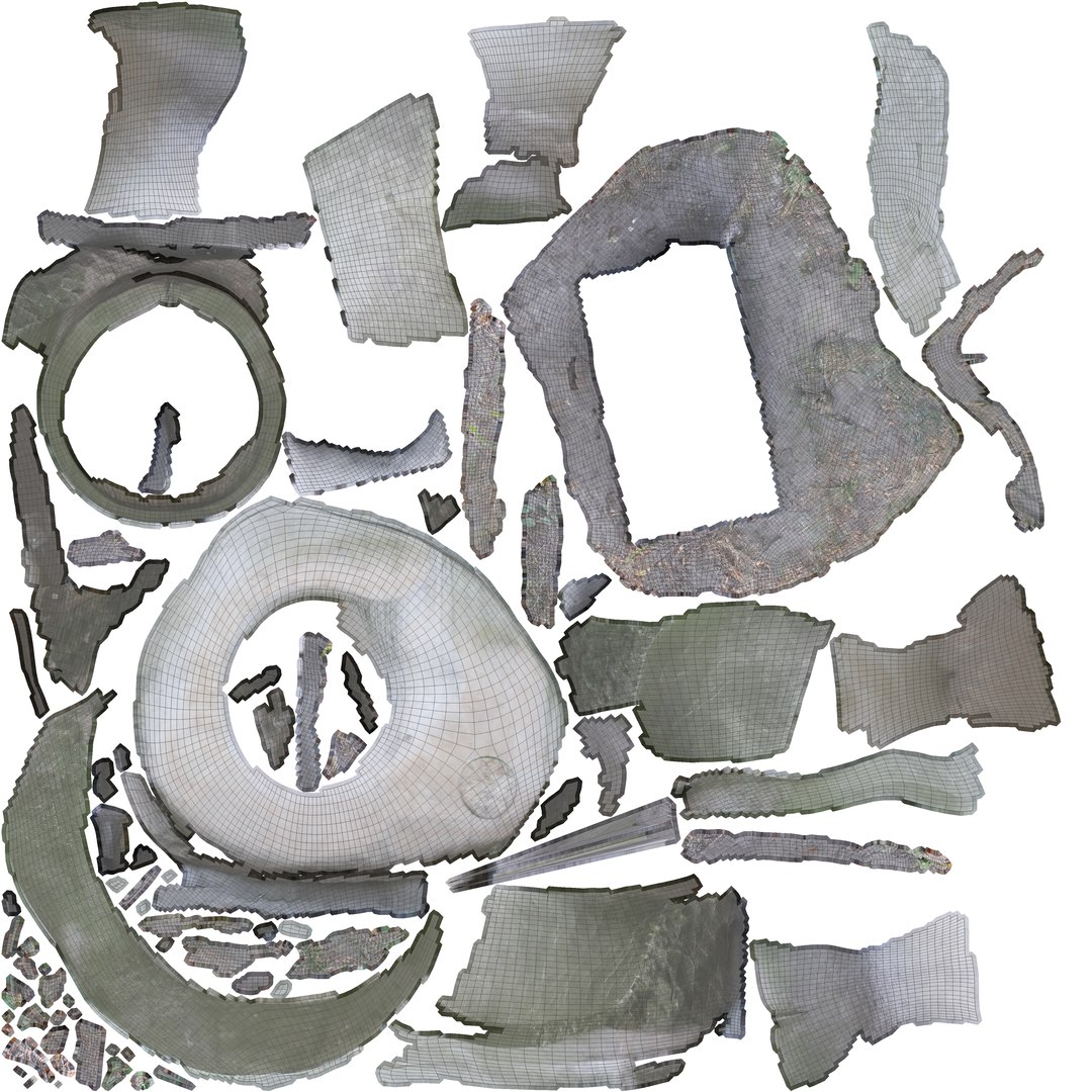 Sculpture Stone Scan Dxf