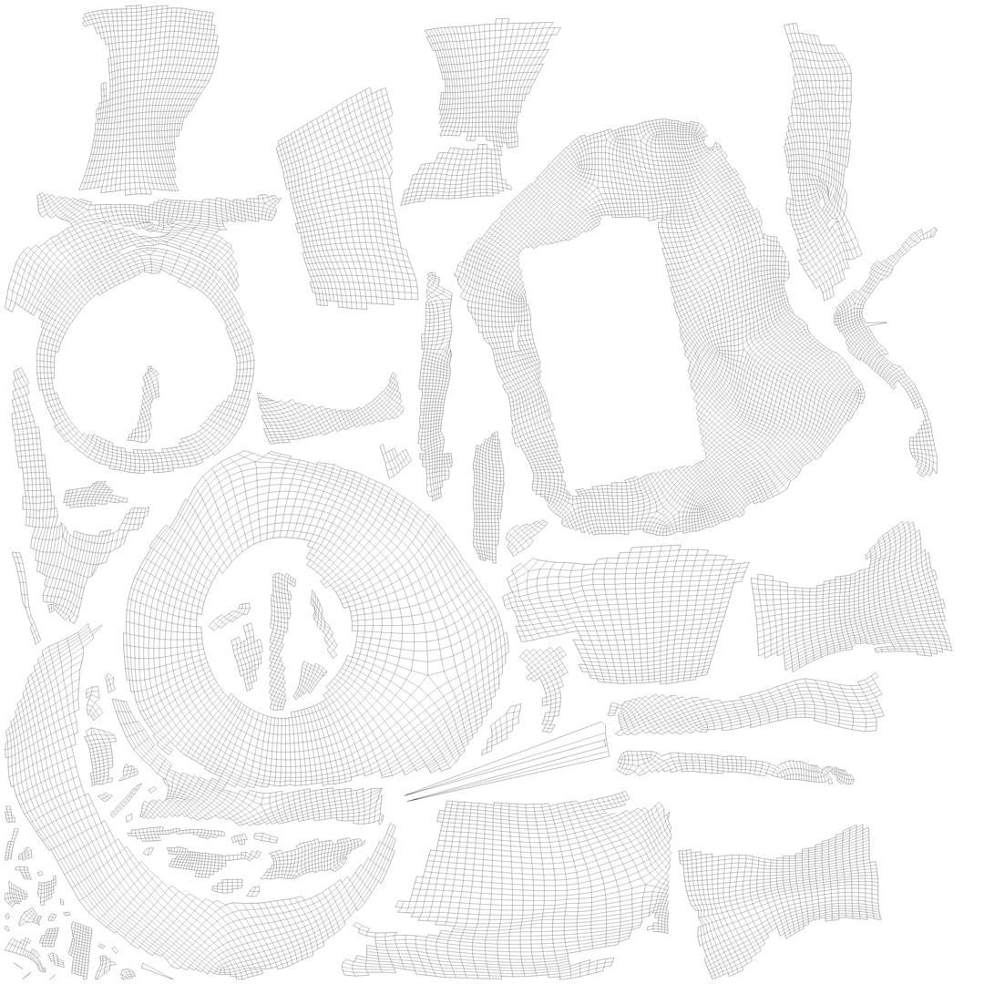 Sculpture Stone Scan Dxf