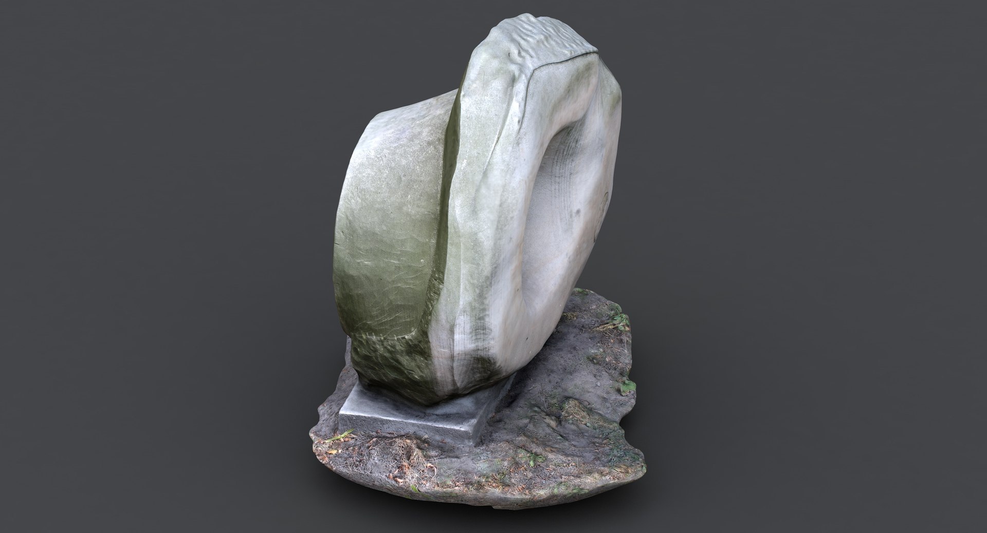 Sculpture Stone Scan Dxf
