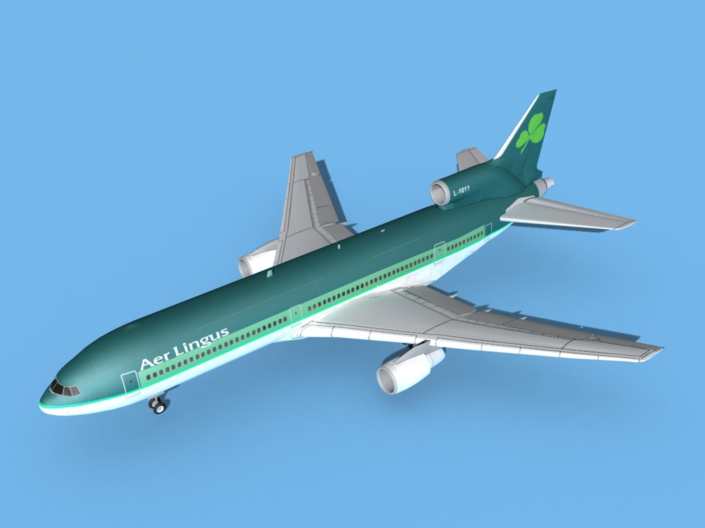 Lockheed l-1011-10 3D model - TurboSquid 1488818