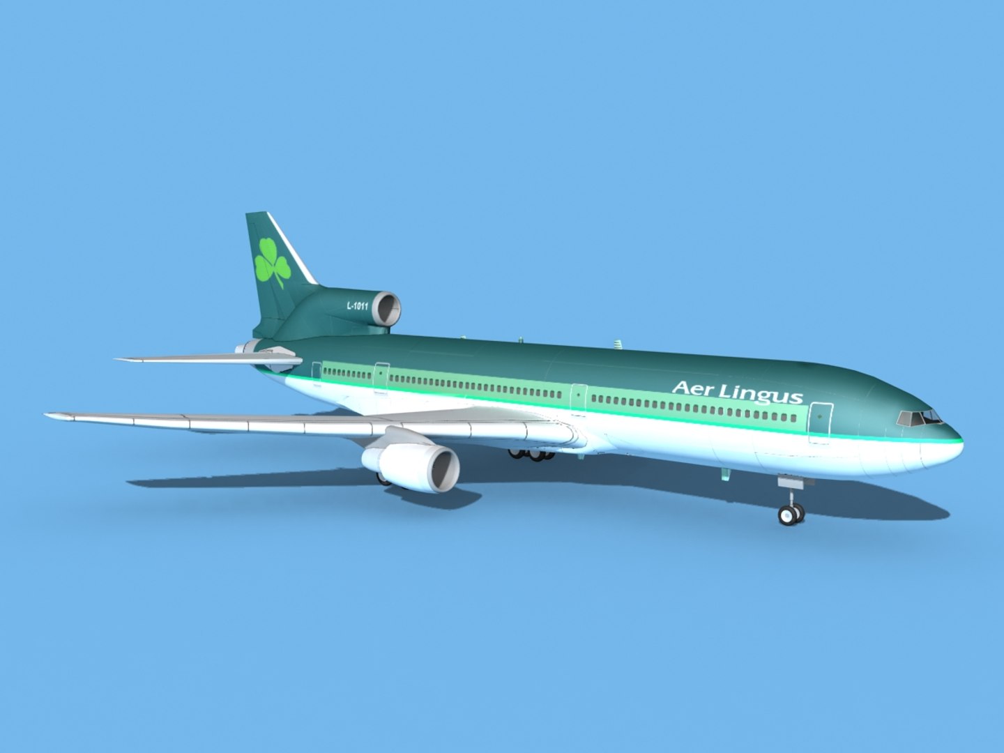Lockheed l-1011-10 3D model - TurboSquid 1488818