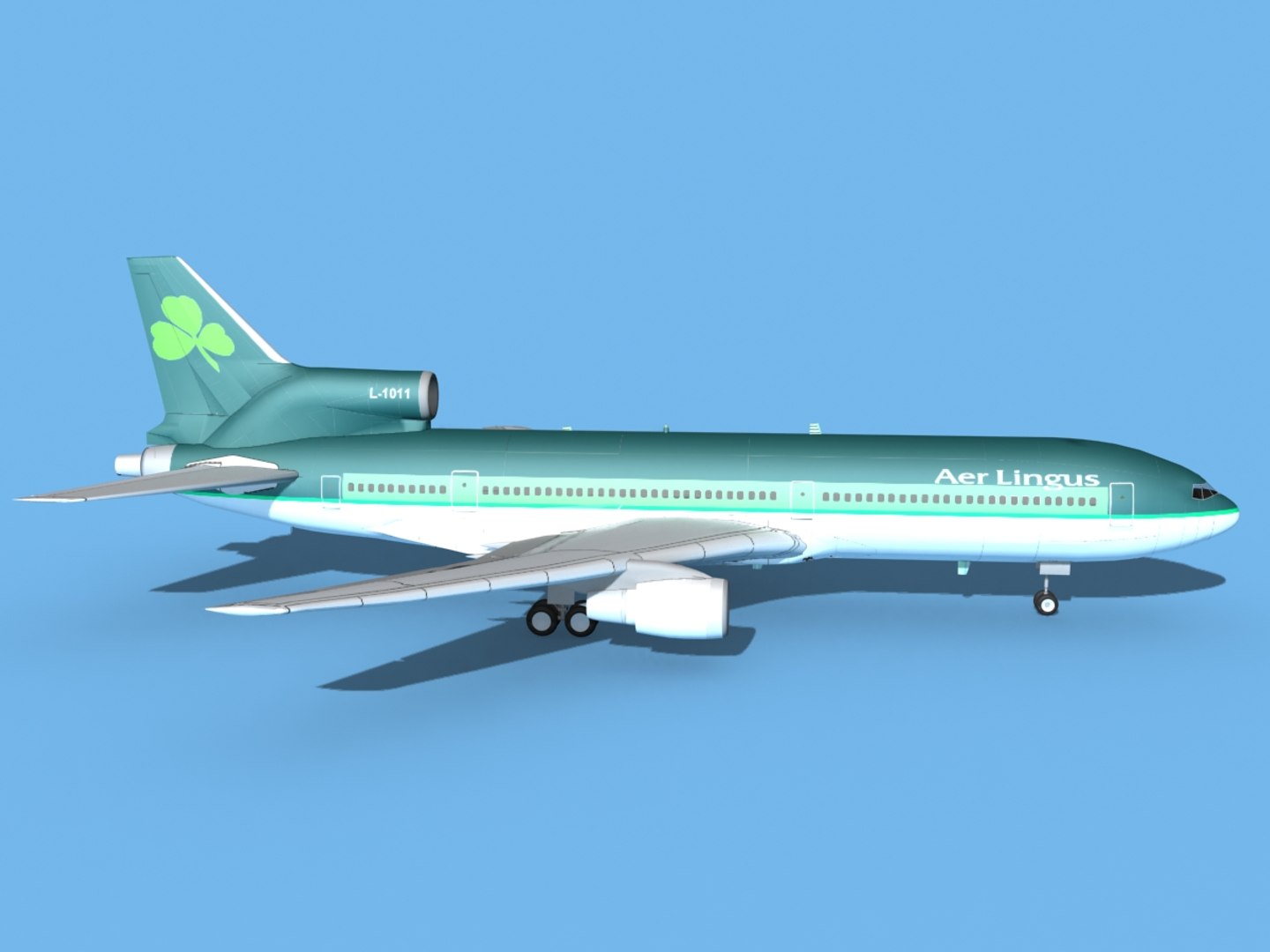 Lockheed l-1011-10 3D model - TurboSquid 1488818