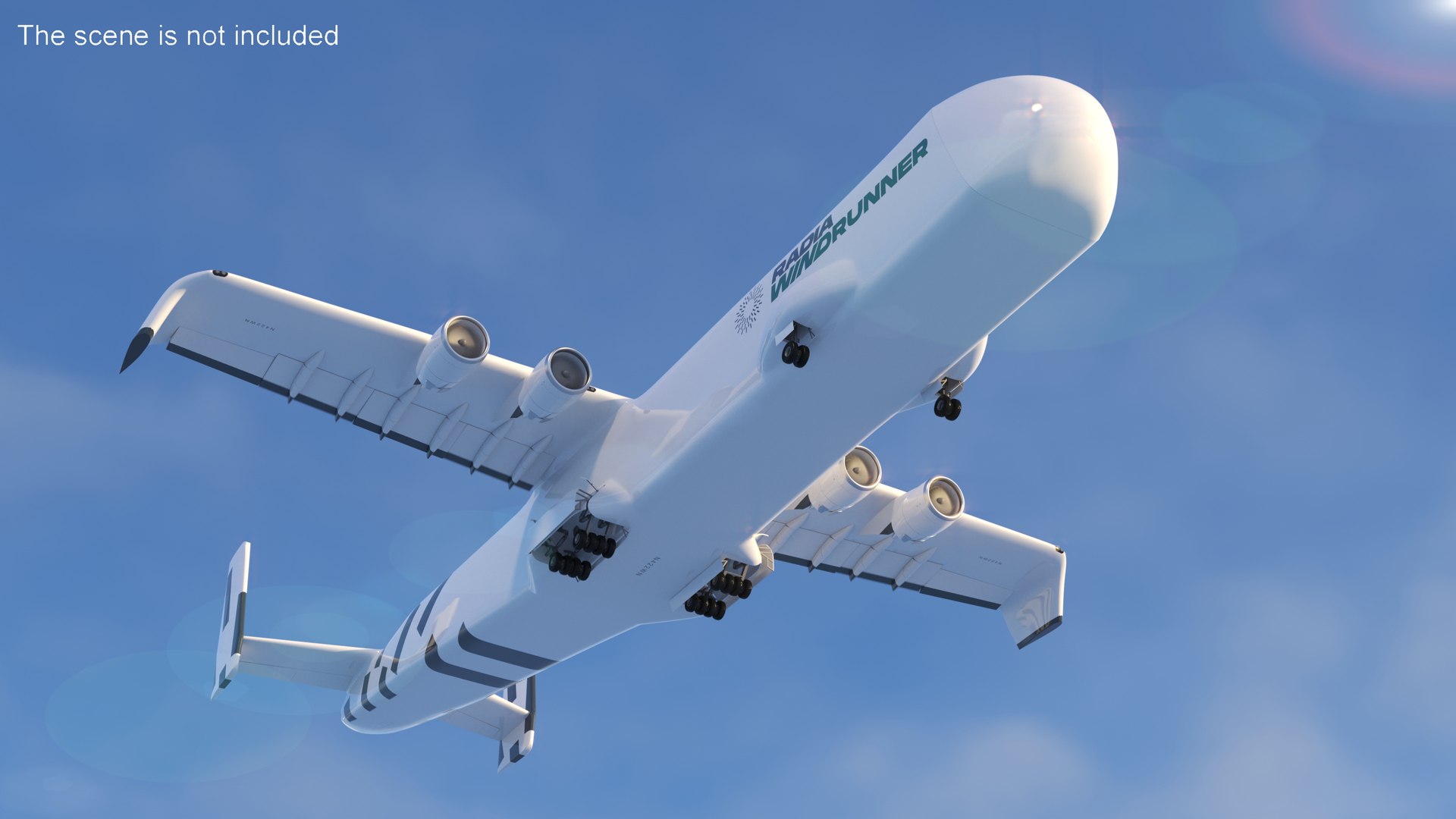 3D Radia Windrunner Cargo Airplane Rigged For Cinema 4D - TurboSquid ...