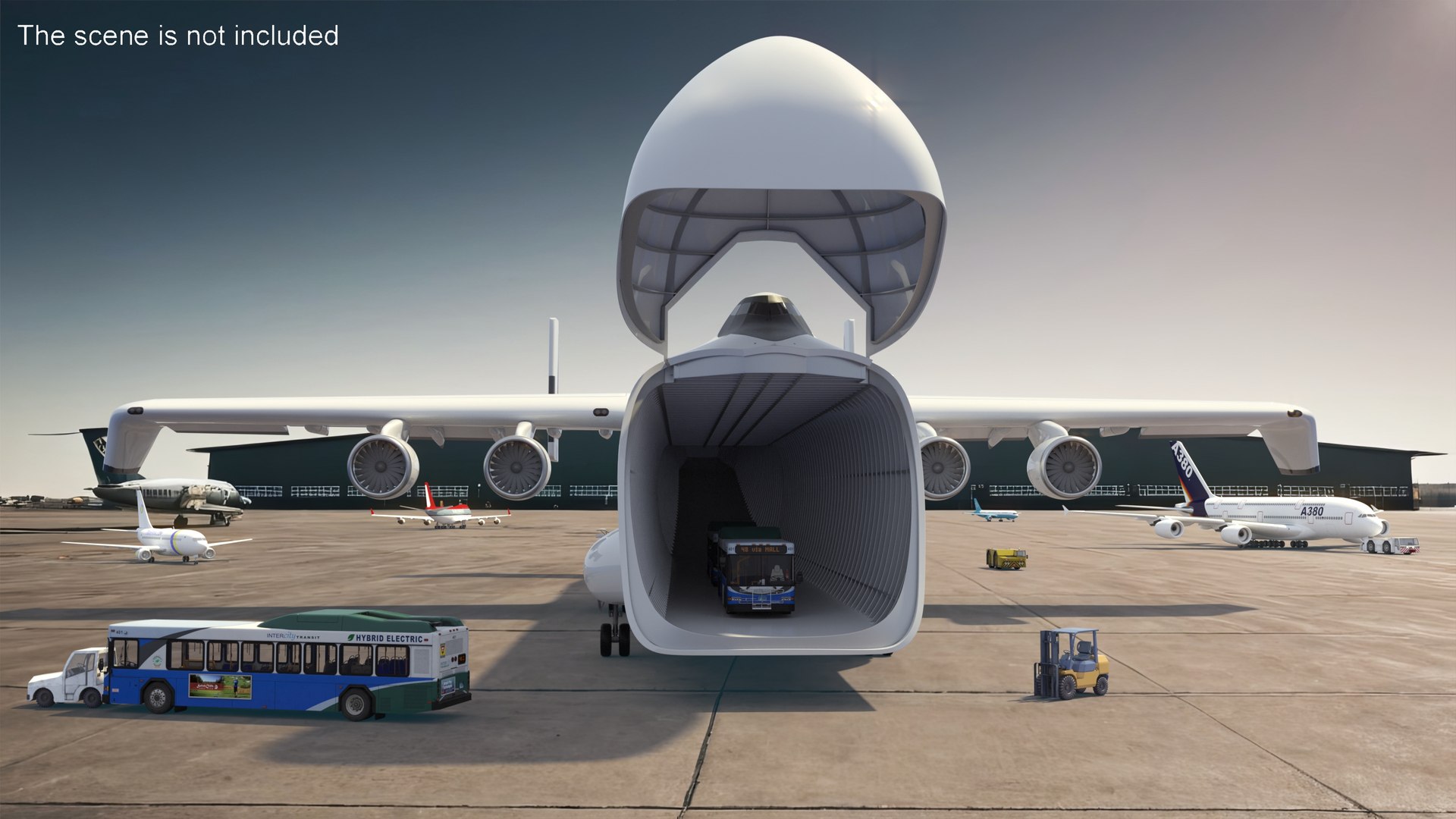 3D Radia Windrunner Cargo Airplane Rigged For Cinema 4D - TurboSquid ...