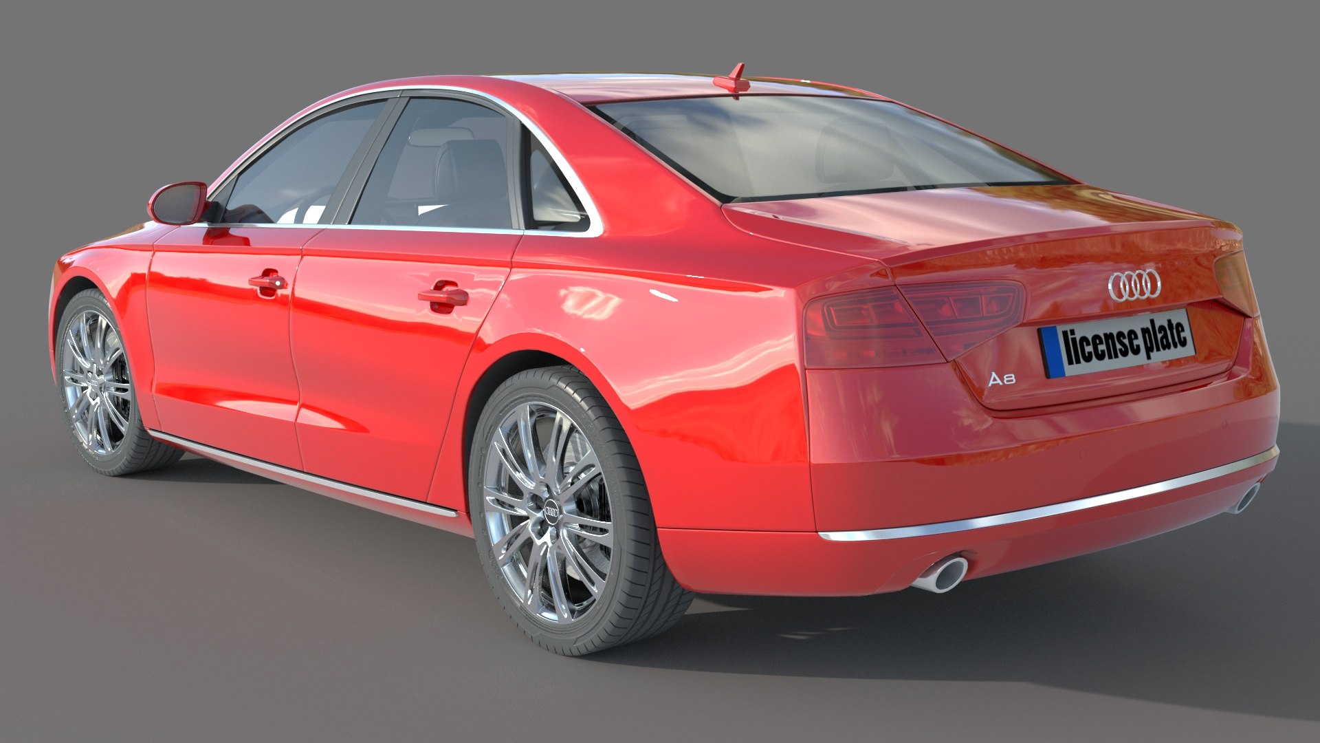 3D Model Audi A8 - TurboSquid 2001587