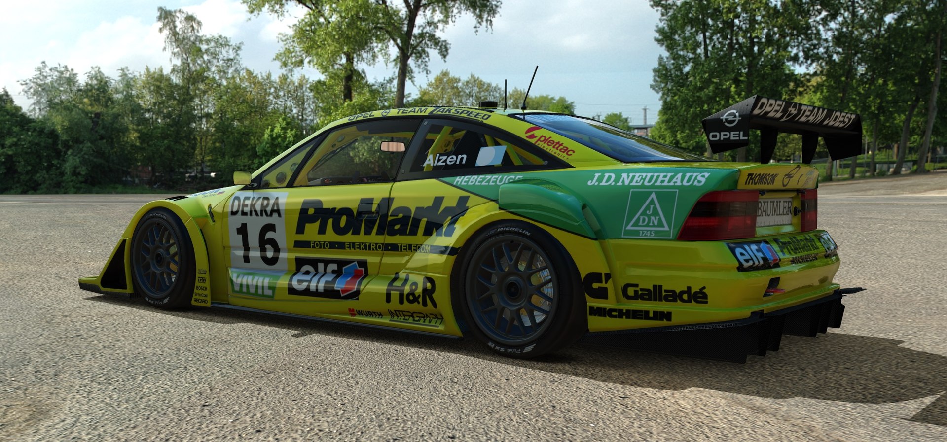 Dtm 1996 3D Model - TurboSquid 1192691