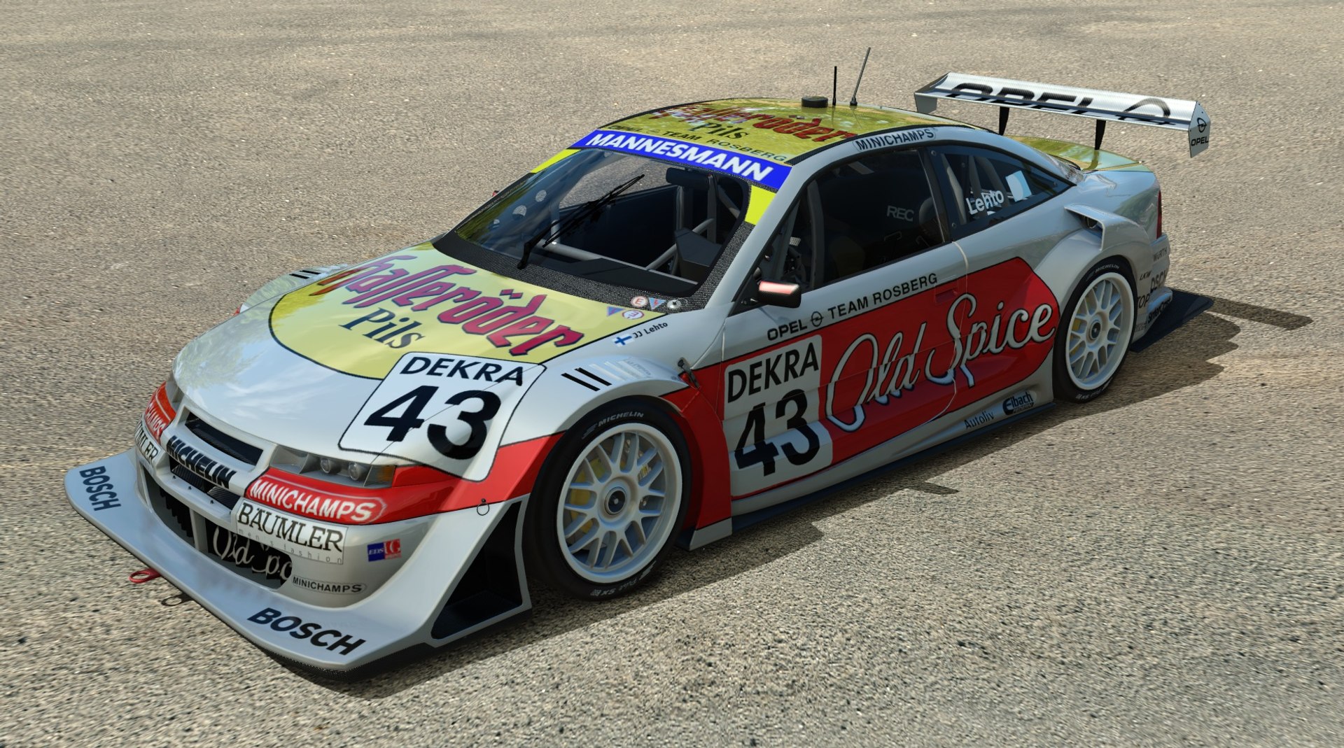 Dtm 1996 3D Model - TurboSquid 1192691