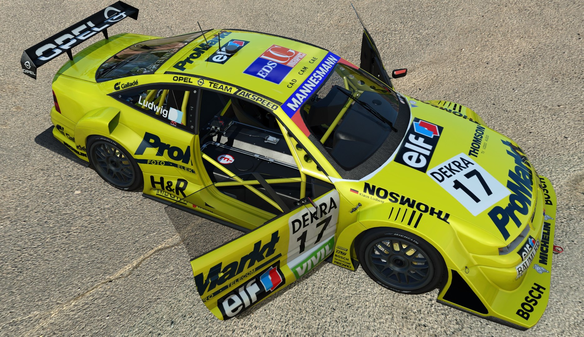 Dtm 1996 3D Model - TurboSquid 1192691