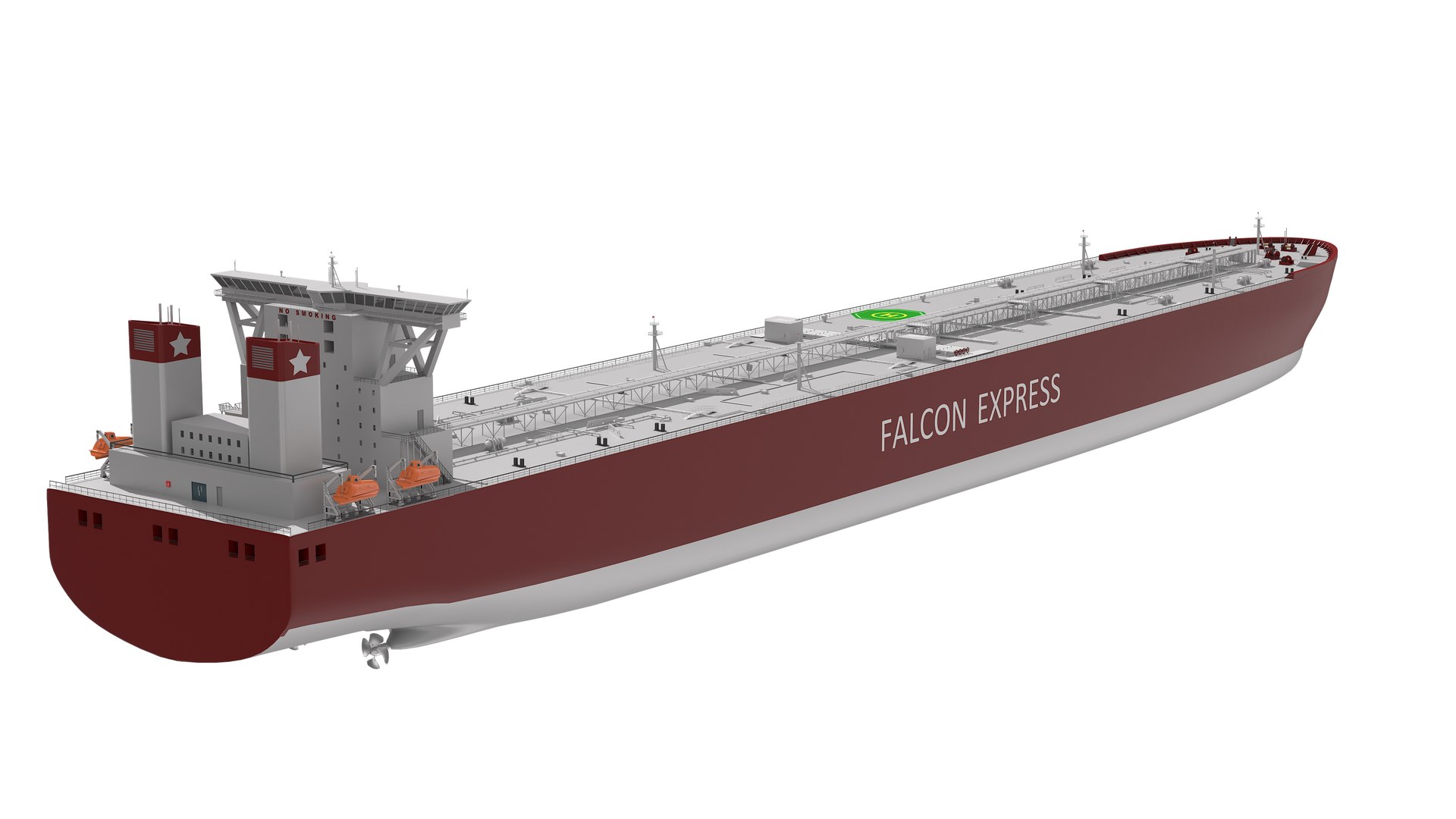 Ship Tanker 3D Model - TurboSquid 2324279