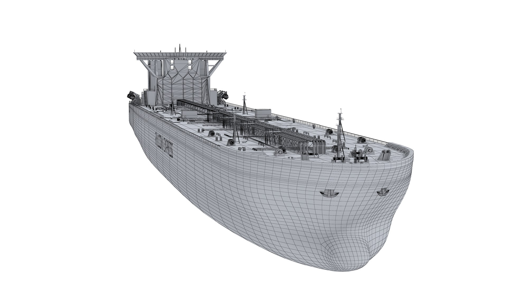 Ship Tanker 3D Model - TurboSquid 2324279