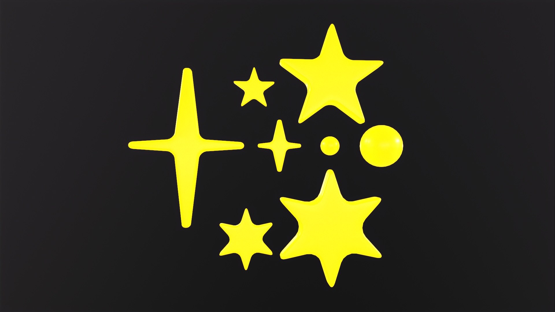 Stars 3D Model - TurboSquid 2100885