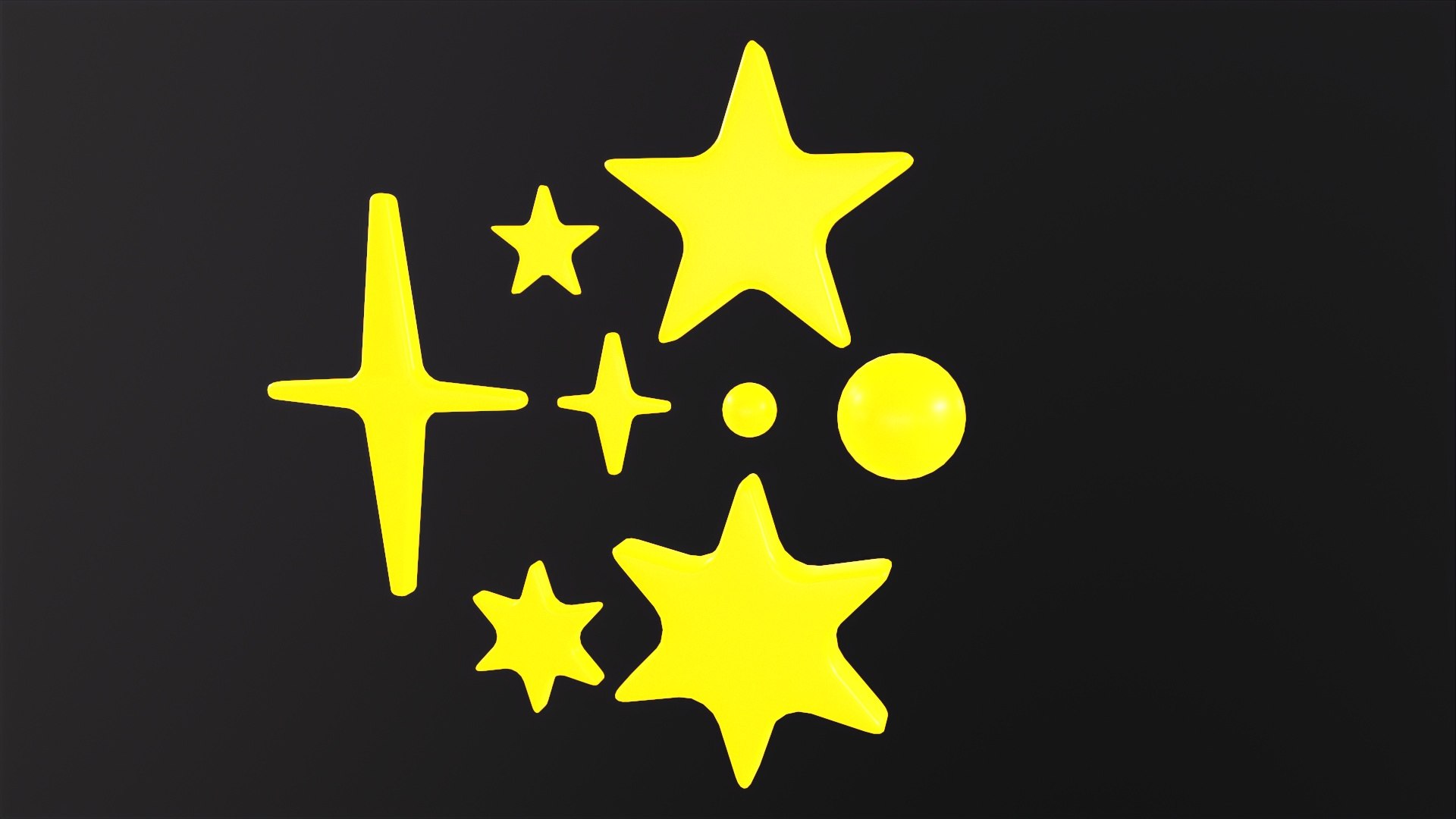 Stars 3D Model - TurboSquid 2100885