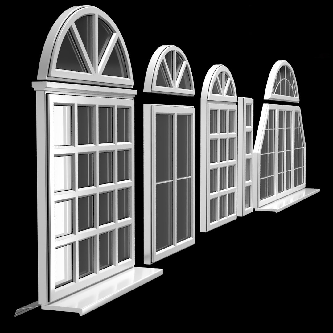Set Windows 3D Model - TurboSquid 1218062