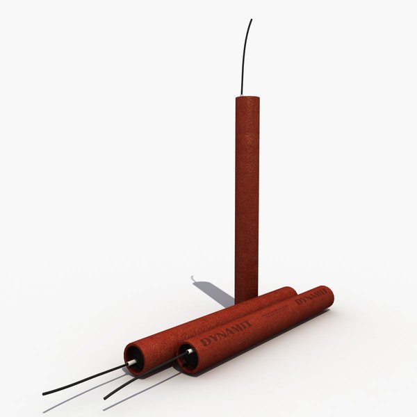 3d model dynamite tnt
