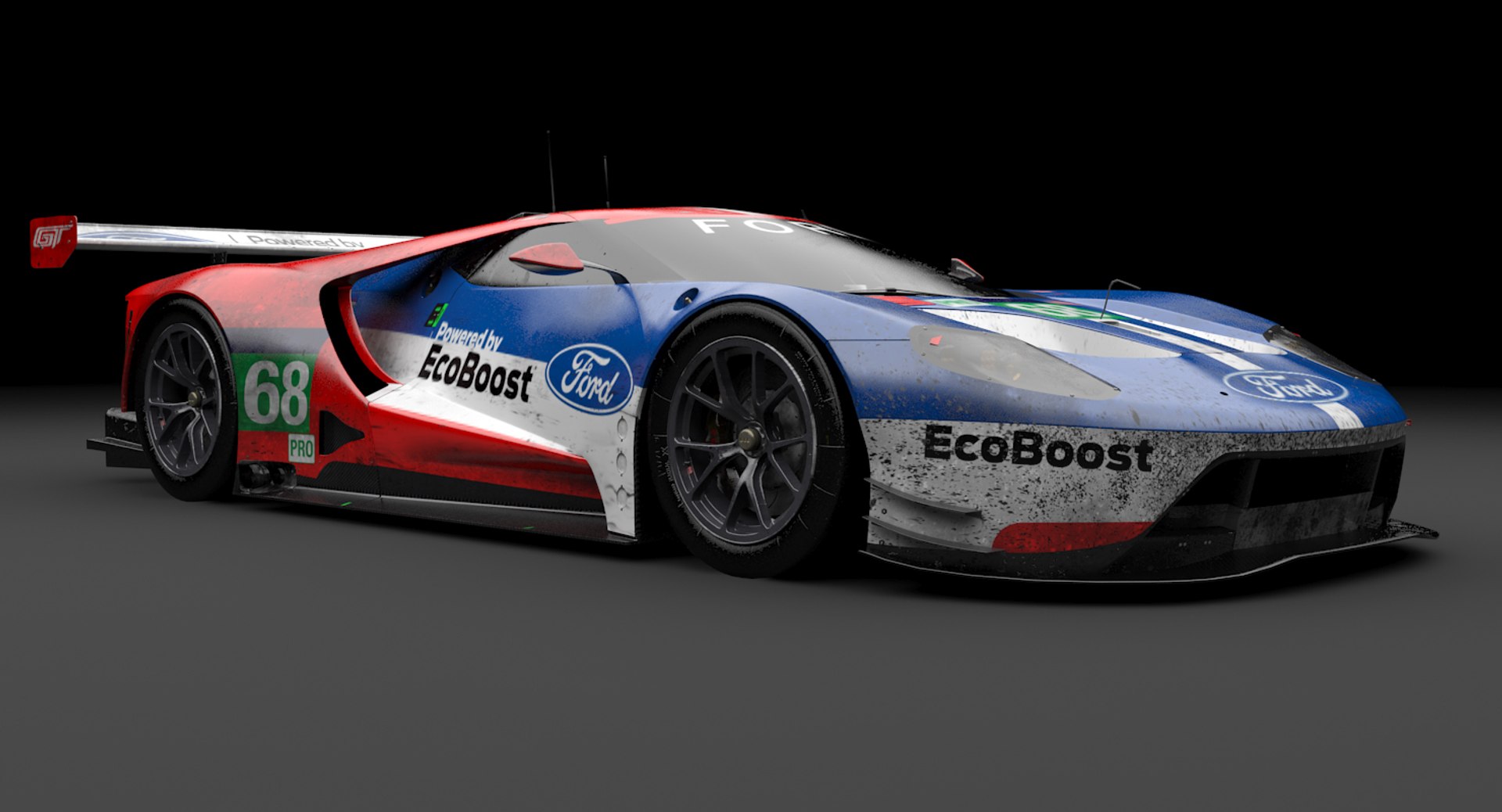 Gtlm le mans 3D model - TurboSquid 1215778