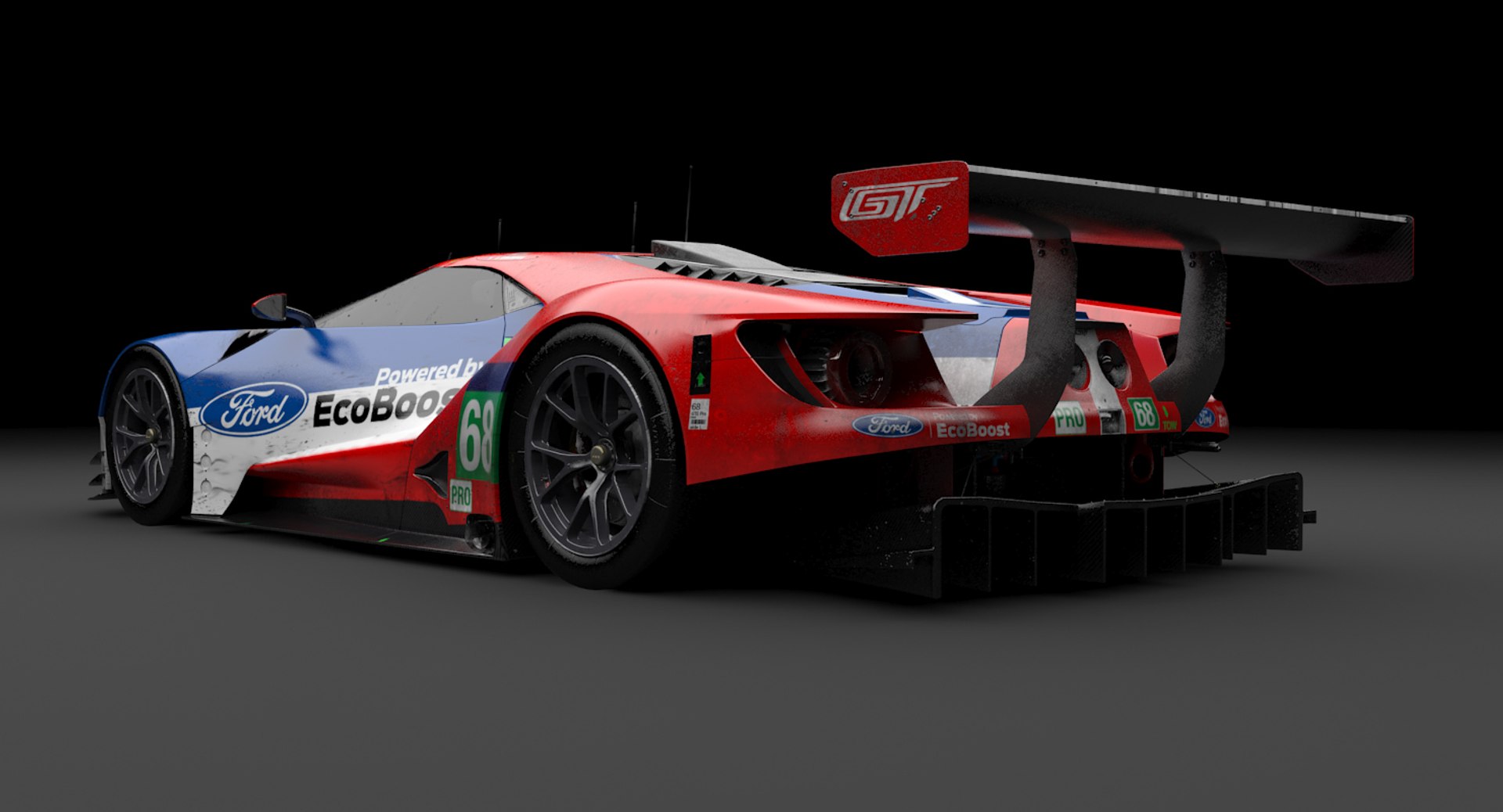 Gtlm le mans 3D model - TurboSquid 1215778