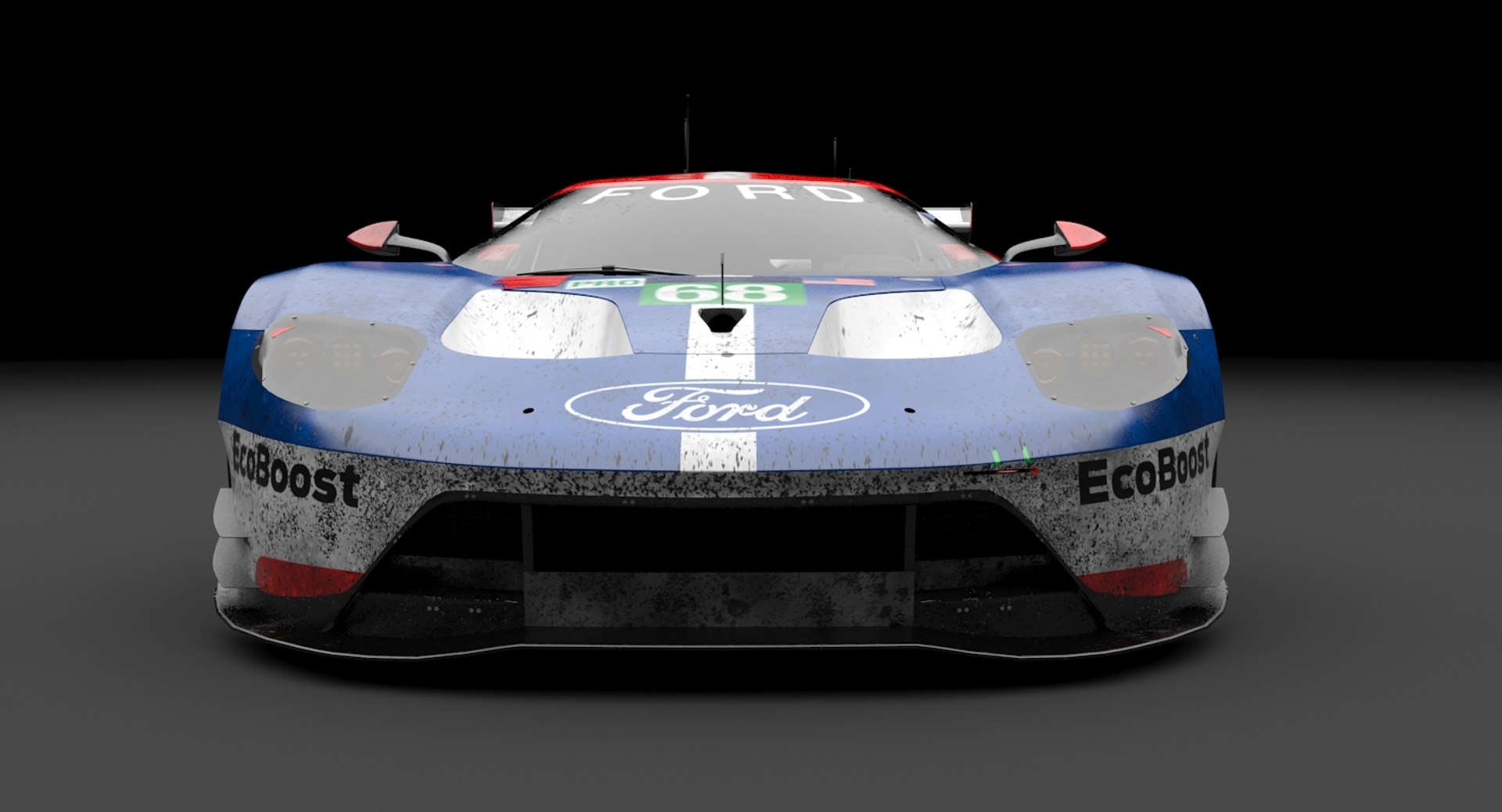 Gtlm le mans 3D model - TurboSquid 1215778