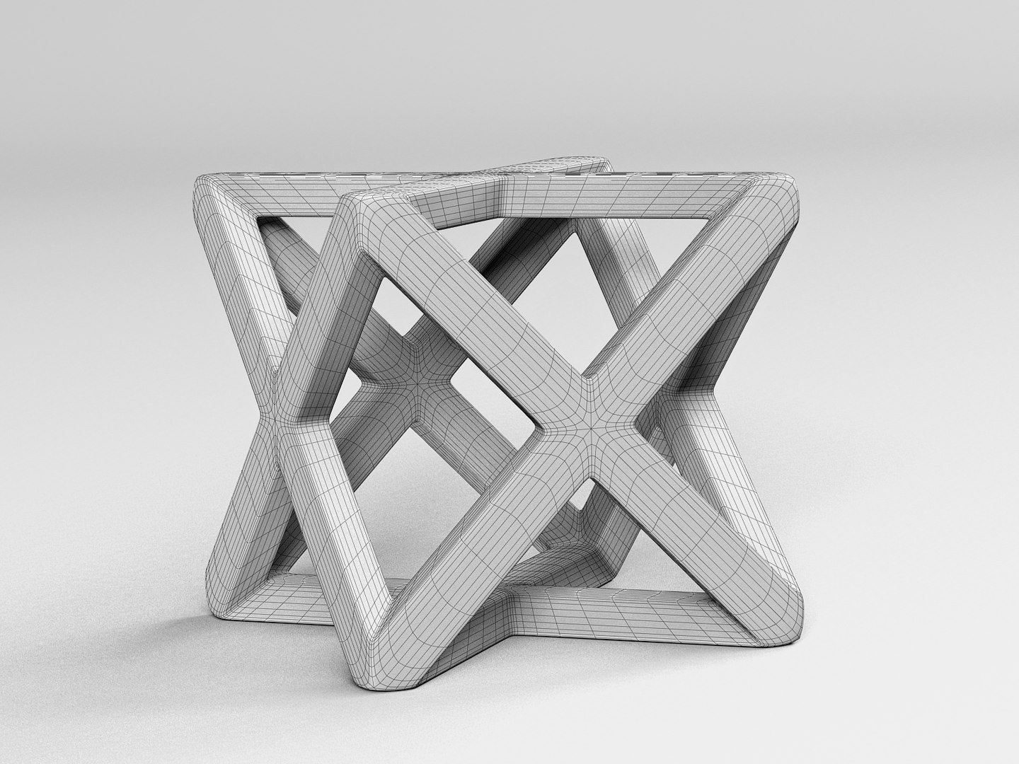 3D Geometric Metal Geometry Model - TurboSquid 1390953