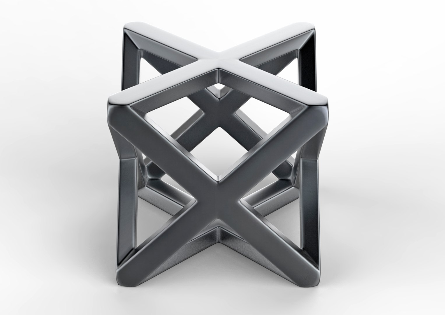 3D Geometric Metal Geometry Model - TurboSquid 1390953